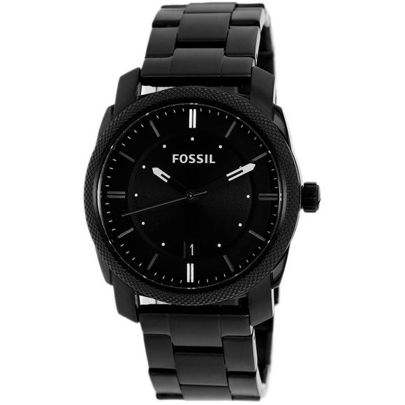 Fossil | Accessories | Fossil Mens Machine Black Dial Watch Fs4775 ...